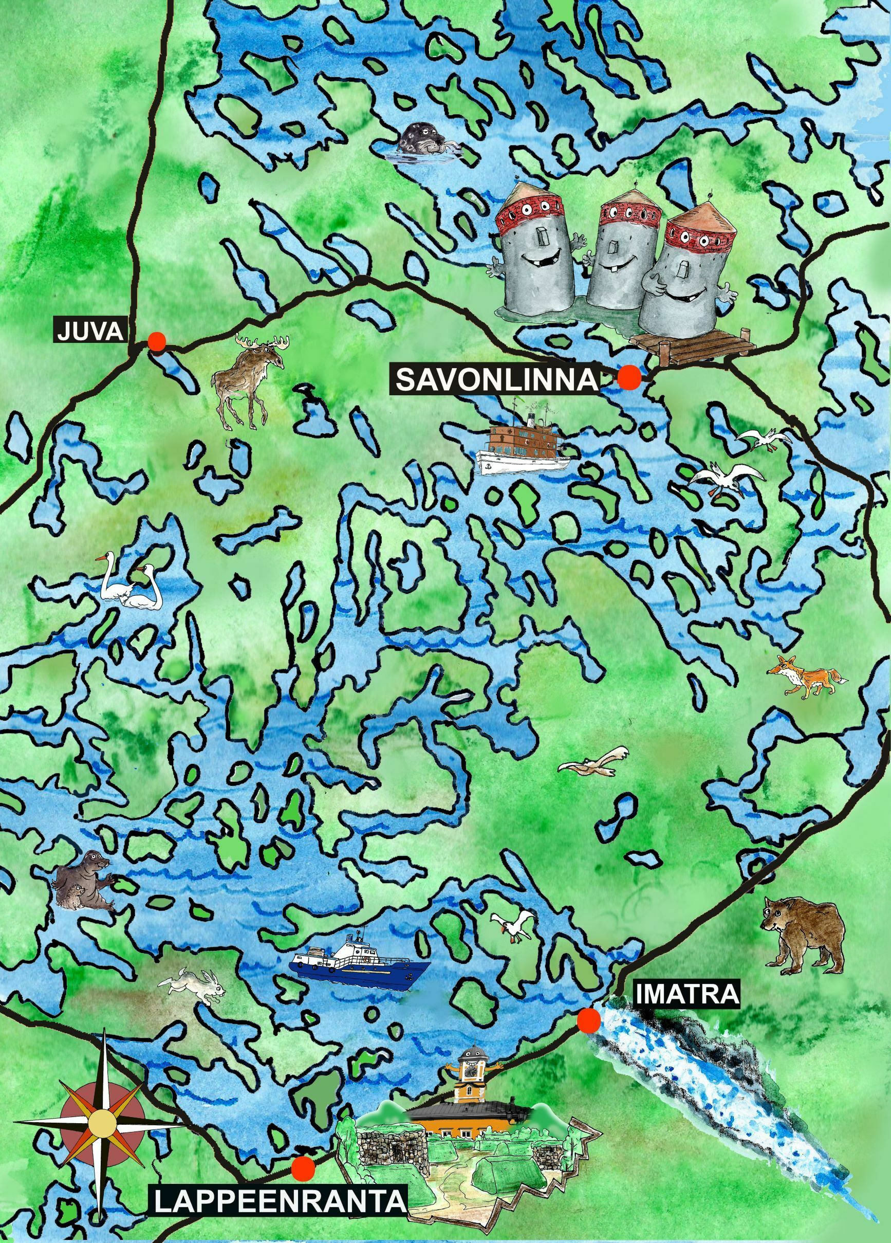 Tours - Open Shores Saimaa